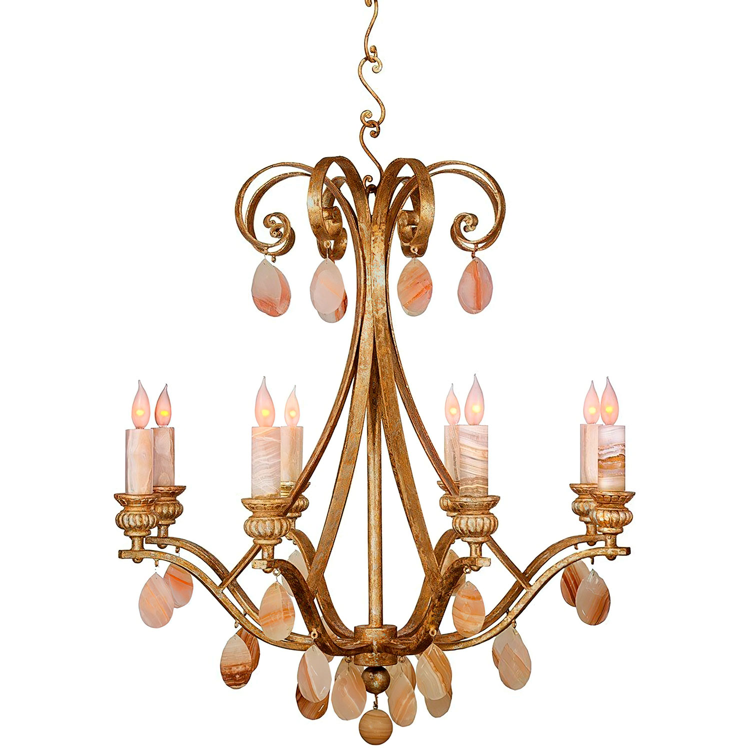 Elegante 8 Light Chandelier Elegante 8 Light Chandelier